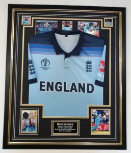 Ben Stokes Signed Photo with England Cricket Shirt and Photo Collage ...