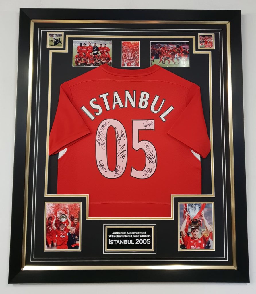Liverpool FC 2005 Champion League Winners Signed Liverpool Football ...