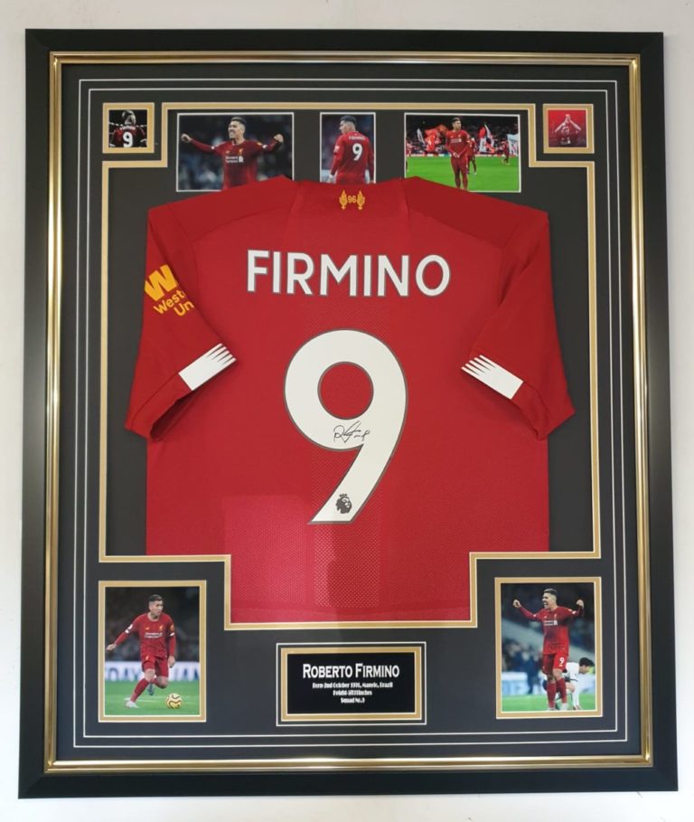 Roberto Firmino Signed Liverpool Football Shirt Framed – Experience Epic